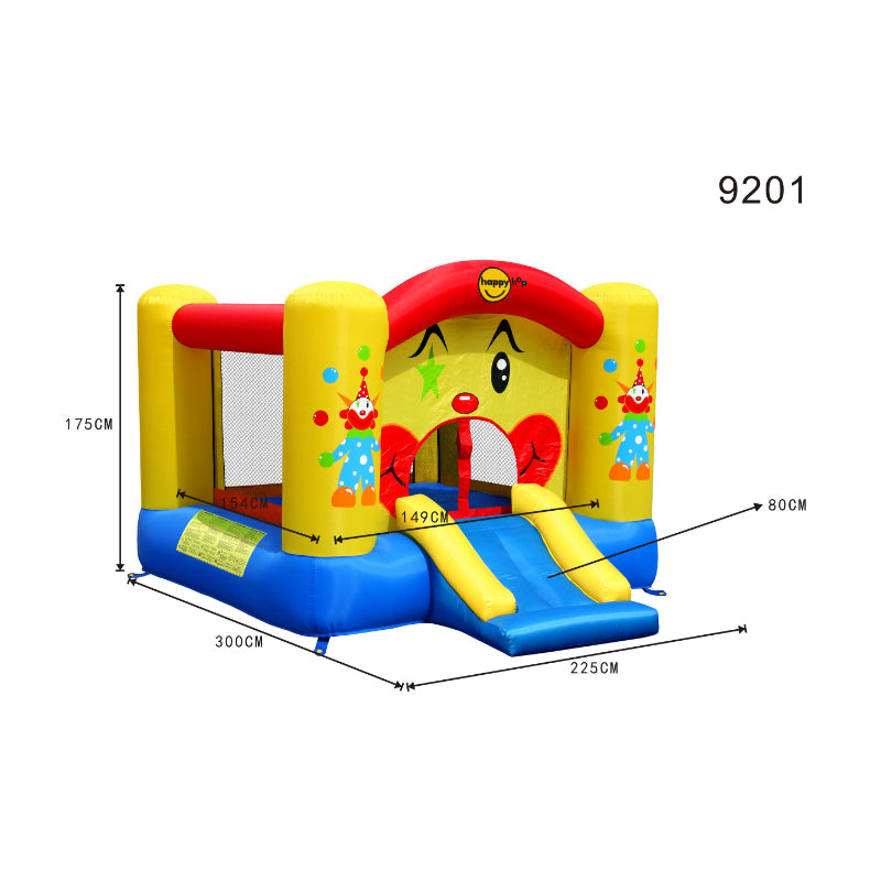 Clown Bouncer with Slide | Happy Hop – Happy Hop Kids
