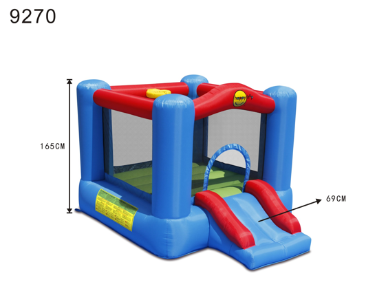Slide and Hoop Bouncy Castle 9270 – Happy Hop Kids