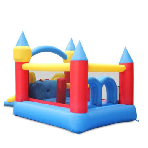 Double Slide Obstacle Course Castle 9474 – Happy Hop Kids