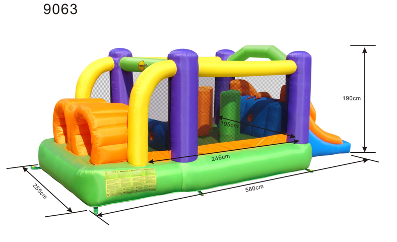 Obstacle Course Bouncer – Happy Hop Kids